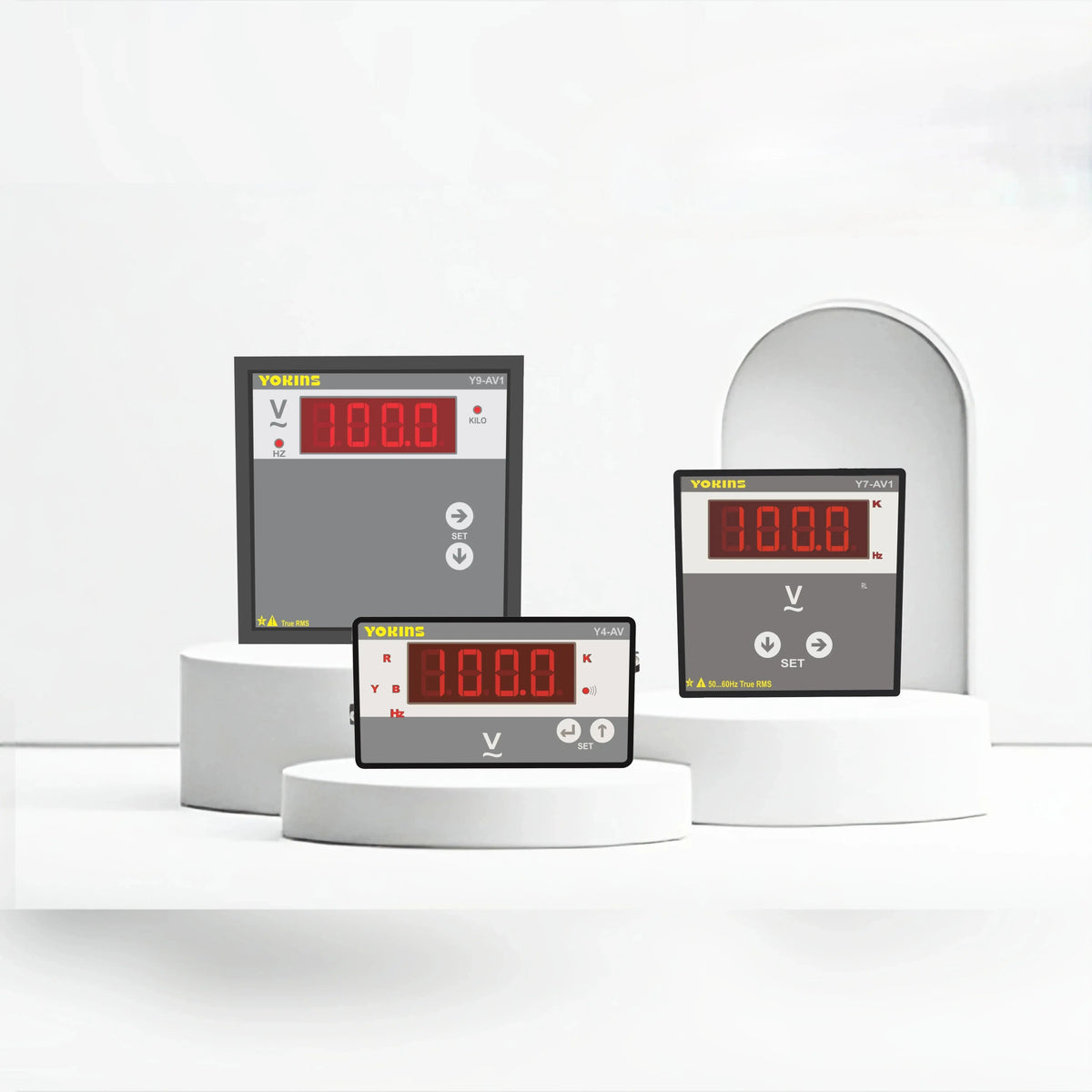 AC Voltmeter (Single Phase) – Yokins Instruments